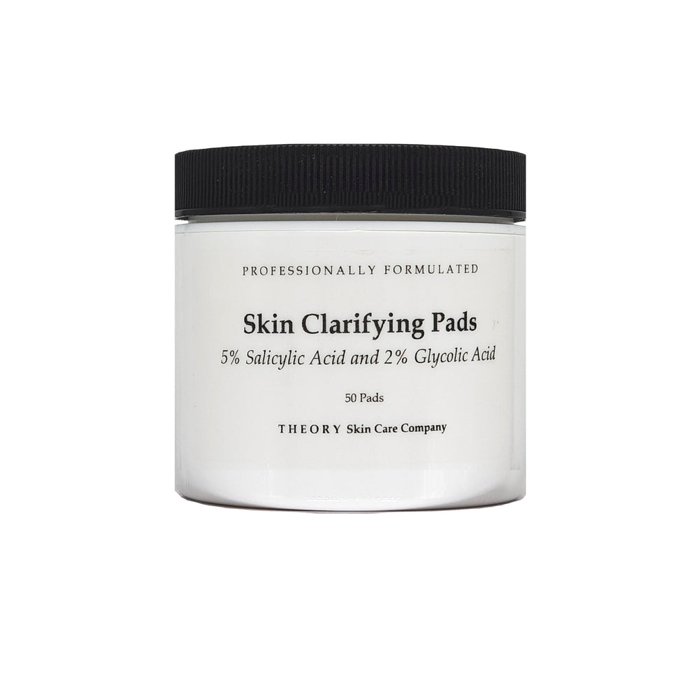 Clarify Pads | Acne Treatment Pads | 50 Pads – THEORY Skin Care